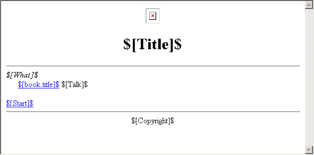 WebStringTemplates - For Web Page Designers - Your First Page
